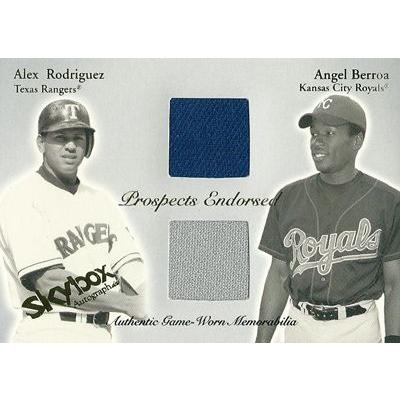 【アレックス】【ベローア】 MLBカード Alex Rodriguez / Angel Berroa 2004 Skybox ...