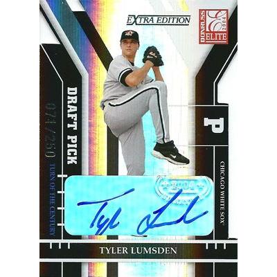 ラムスデン MLBカード Tyler Lumsden 2004 Donruss Elite Extra Edition Draft Pick ...