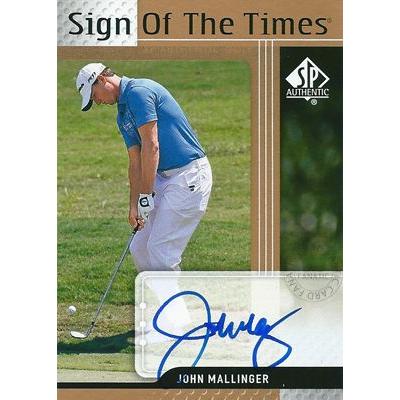 ジョン・マリンガー GOLFカード John Mallinger 2012 SP Authentic Sign of The Times ...