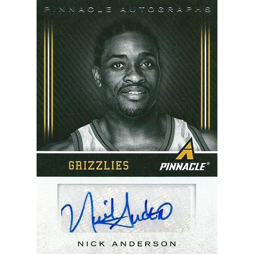 ニック・アンダーソン NBAカード Nick Anderson 13/14 Panini Pinnacle Autographs : カード ...