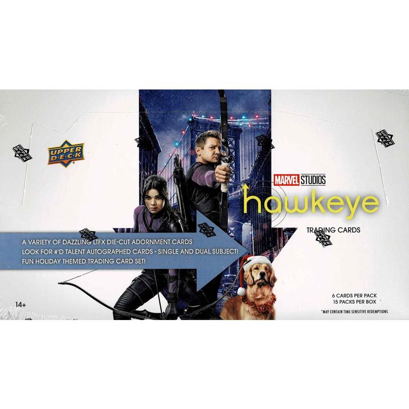 MCUテレビドラマシリーズ 『ホークアイ』 / 2023 Upper Deck Marvel Studios Hawkeye Trading Cards ボックス (Box) 11/2発売 ...