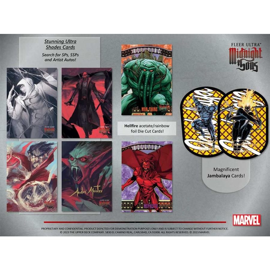 マーベル 2023 Upper Deck Marvel Fleer Ultra Midnight Sons マーベル 2023 Upper Deck Marvel Fleer Ultra Midnight Sons