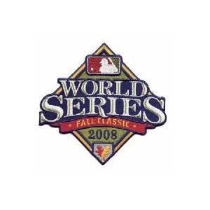 MLB 2008 World Series Logo Patch メジャーリーグ ワールドシリーズ ロゴパッチ : カードファナティック ...