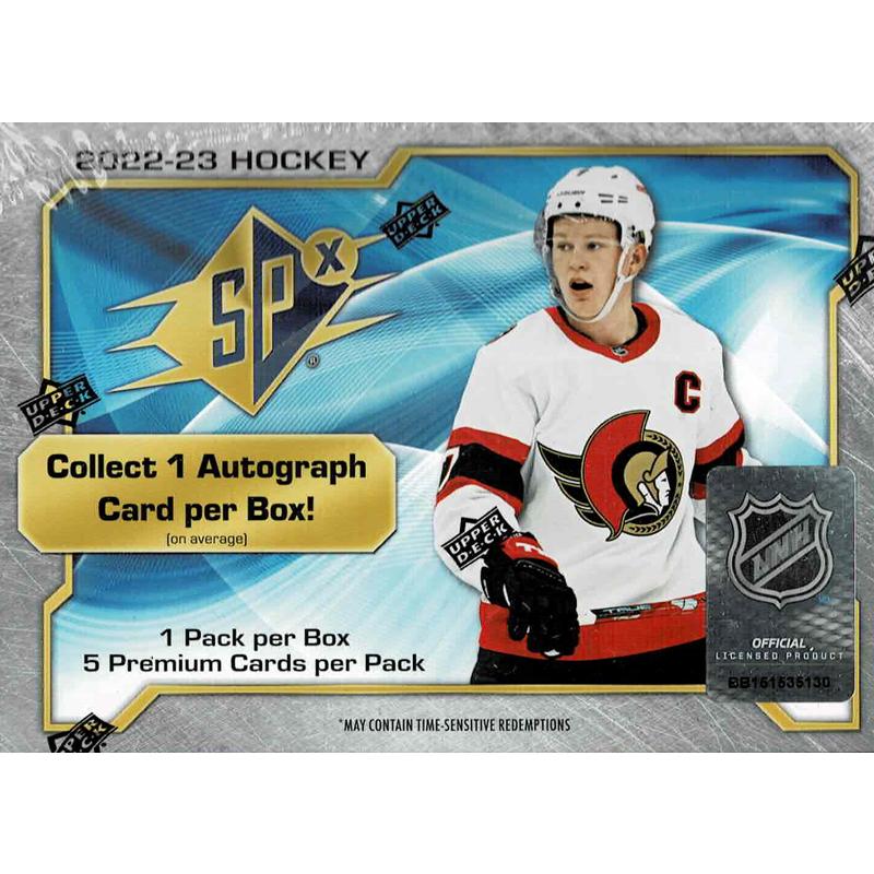 NHL 2022-23 UD SPx Hockey Box 9/28入荷！ : nhl2223-1010 : カードファナティック - 通販 - Yahoo!ショッピング