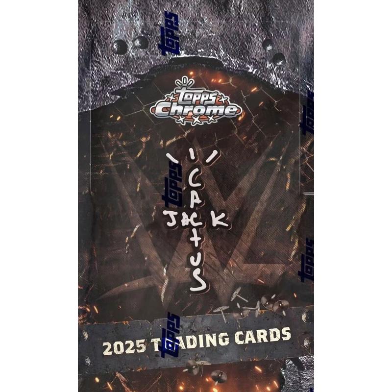 プロレスカード 2025 Topps Chrome WWE x Cactus Jack Hobby ボックス (Box) 8/30入荷 ...