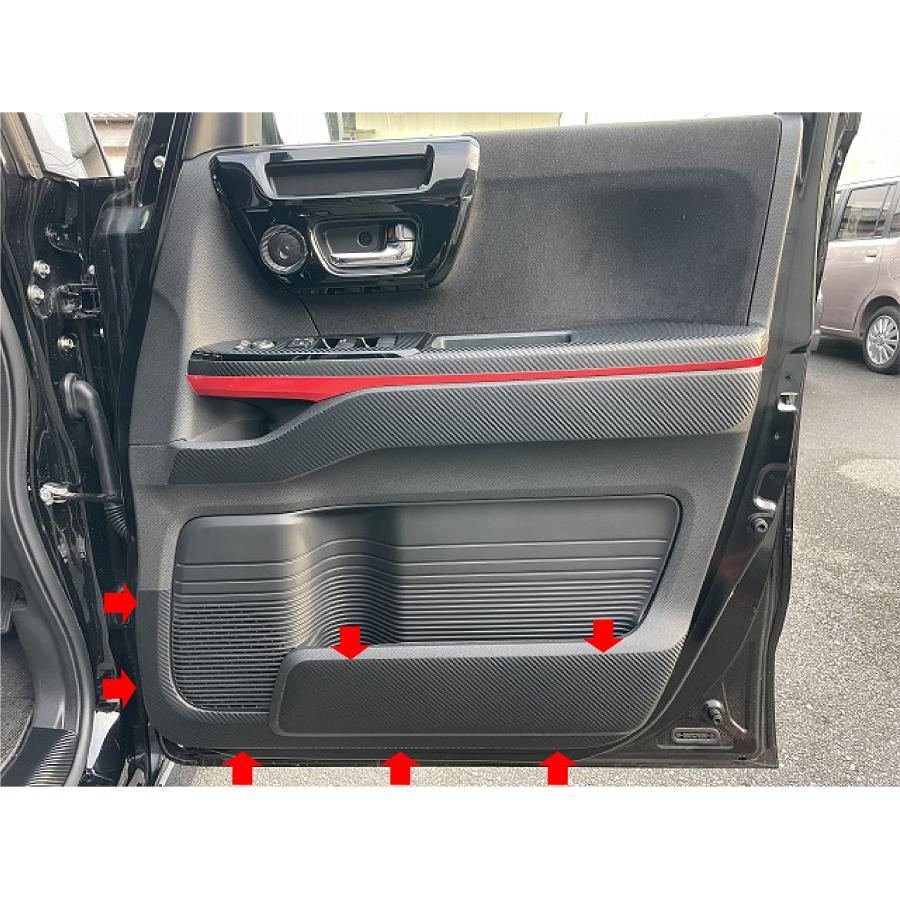 NBOX カスタム JF3,4 フロントドア 傷防止カーボンシート : ディレクトヤフー店 - 通販 - Yahoo!ショッピング