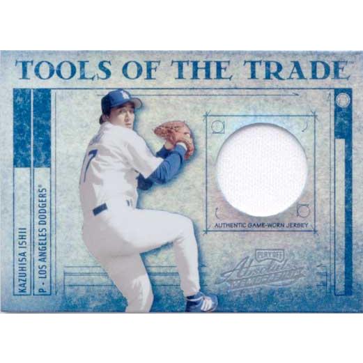 石井一久 2003 Playoff Absolute Memorabilia Tool of the Trade jersey Card /10 Kaz Ishii : かーど屋本店ヤフー店 ...