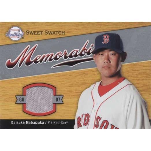 松坂大輔 2008 Upper Deck Sweet Spot Jersey Card Daisuke Matsuzaka : かーど屋本店ヤフー店 - 通販 - Yahoo!ショッピング