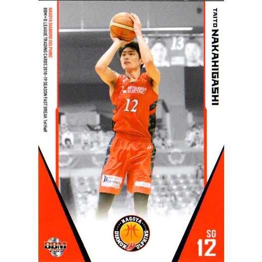 BBM2018-19 B.LEAGUE CARDS SEASON FAST BREAK 1st Half レギュラーカード No.51 中東 ...