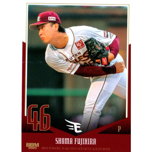 BBM2025 東北楽天ゴールデンイーグルス レギュラーカードキラカード No.E19 藤平尚真 : かーど屋本店ヤフー店 - 通販 - Yahoo!ショッピング