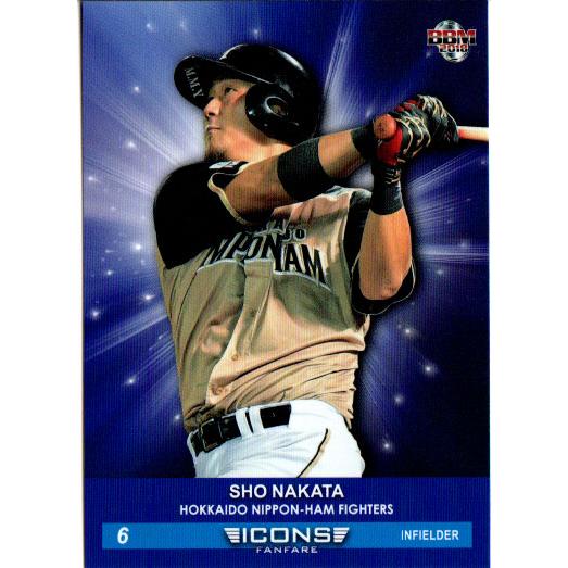 BBM2018 ICONS-FANFARE カードセット レギュラーカード No.14 中田翔 :zb2018-ic-r14:かーど屋本店ヤフー店 - 通販 - Yahoo!ショッピング