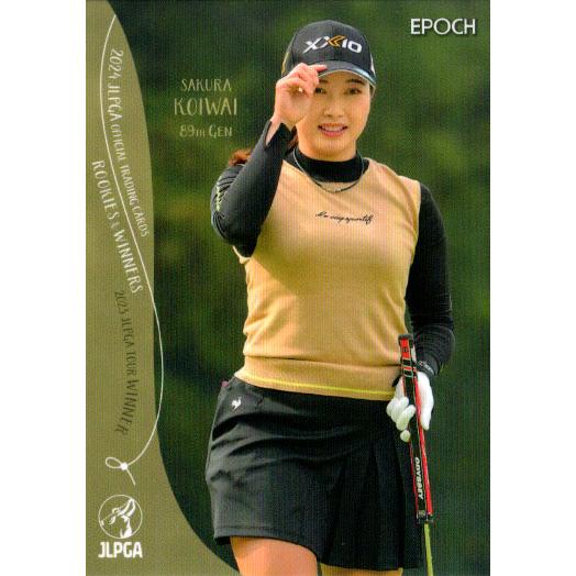 エポックEPOCH2024 JLPGA OFFICIAL TRADING CARDS ROOKIES & WINNERS レギュラーカード No.4 小祝さくら : かーど屋本店ヤフー店 ...