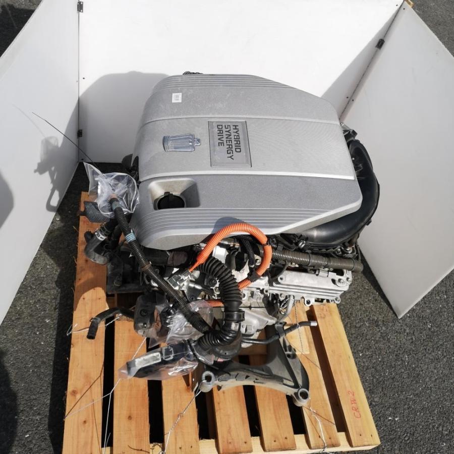 GWS204【エンジン 本体】H23 トヨタ クラウン ハイブリッド Lパッケージ 2GR-1KM 始動OK!!異音なし CRW2 : カー ...