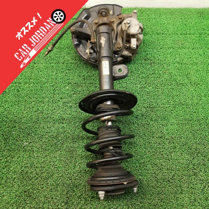 ZVW41 前期【フロントストラットASSY 右】48510-47232 ナックルハブ H26 トヨタ プリウスアルファ S Lセレクション ...