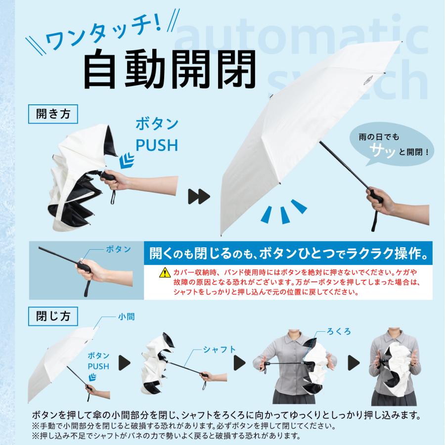 ラディクール Radi-Cool 冷却 日傘 晴雨兼用 ワンタッチ 折りたたみ傘 遮熱 遮光 UVカット 軽量244g コンパクト ホワイト メンズ レディース rcp1 SEIWA セイワ ...