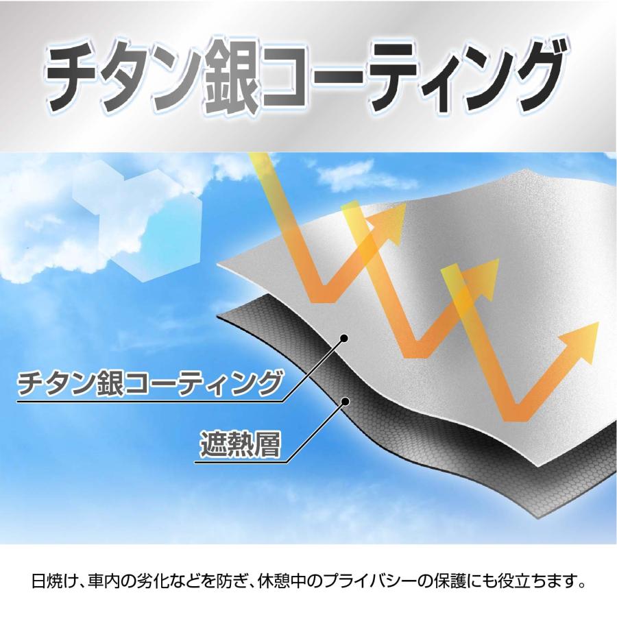 SEIWA チタン銀コーティング生地 車用 カーテン 楽らく マグネットカーテン 2Lサイズ1枚入り Z120 日よけ UVカット 完全遮光 遮熱率UP セイワ(SEIWA) : SEIWA ...