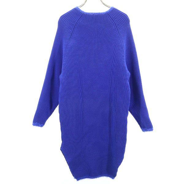 アメリ 長袖 ニット ワンピース F ロイヤルブルー AMERI UNDRESSED レディース 古着 中古 : CARMAK-2nd - 通販 - Yahoo!ショッピング