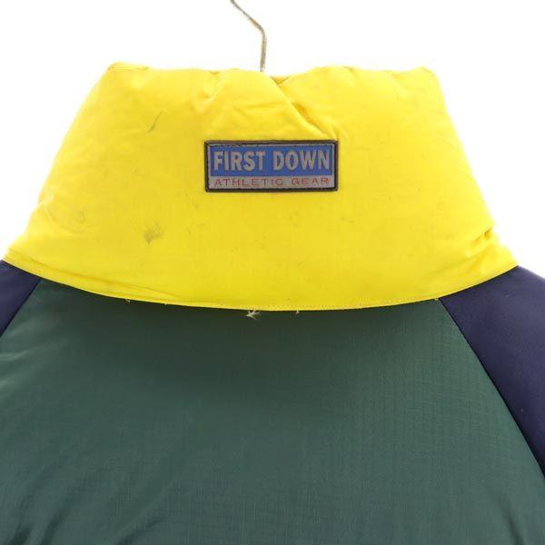 FIRST DOWN（ファーストダウン） 90s オールド ダウンジャケット XL FIRSTDOWN メンズ 古着 中古 : CARMAK-2nd - 通販 - Yahoo!ショッピング