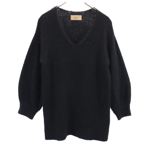 アメリ 長袖 Vネック ニット F ブラック AMERI UNDRESSED セーター レディース 古着 中古 : CARMAK-2nd - 通販 - Yahoo!ショッピング