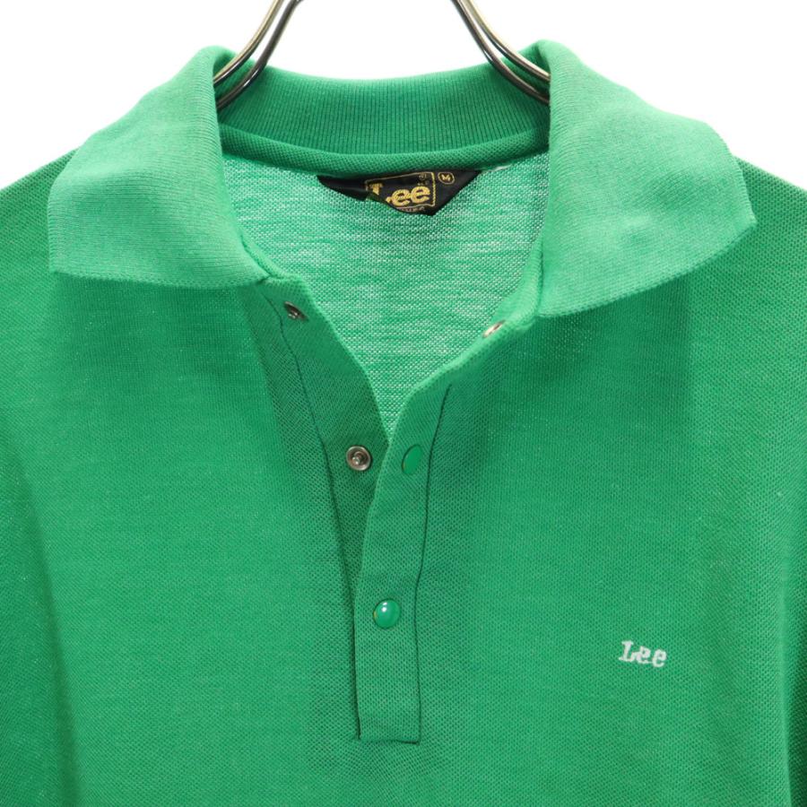 リアン（CHAUMET） リー 80s USA製 ヴィンテージ 半袖 ポロシャツ M グリーン Lee 鹿の子 メンズ 古着 中古 : CARMAK-2nd - 通販 - Yahoo!ショッピング