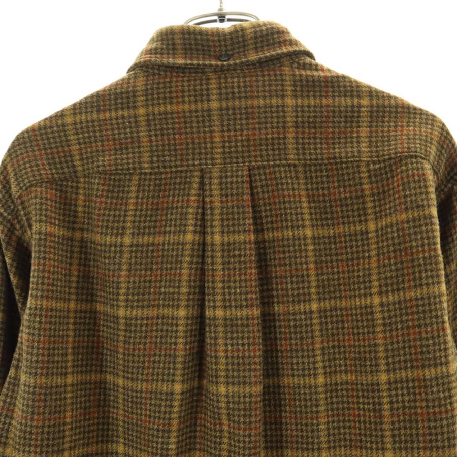PENDLETON ペンドルトン 60s 70s ウール ヴィンテージ チェック 長袖 ボタンダウンシャツ M ブラウン系 メンズ 古着 中古 : CARMAK-2nd - 通販 ...