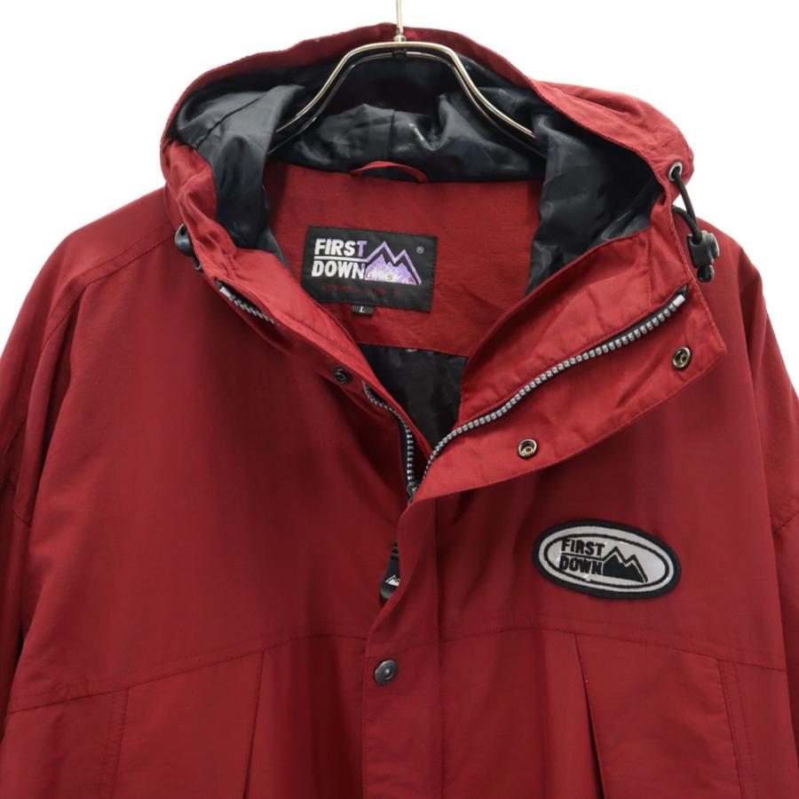 FIRST DOWN ファーストダウン 90s オールド マウンテンパーカー L 赤系 FIRSTDOWN メンズ 古着 中古 : CARMAK-2nd - 通販 - Yahoo!ショッピング