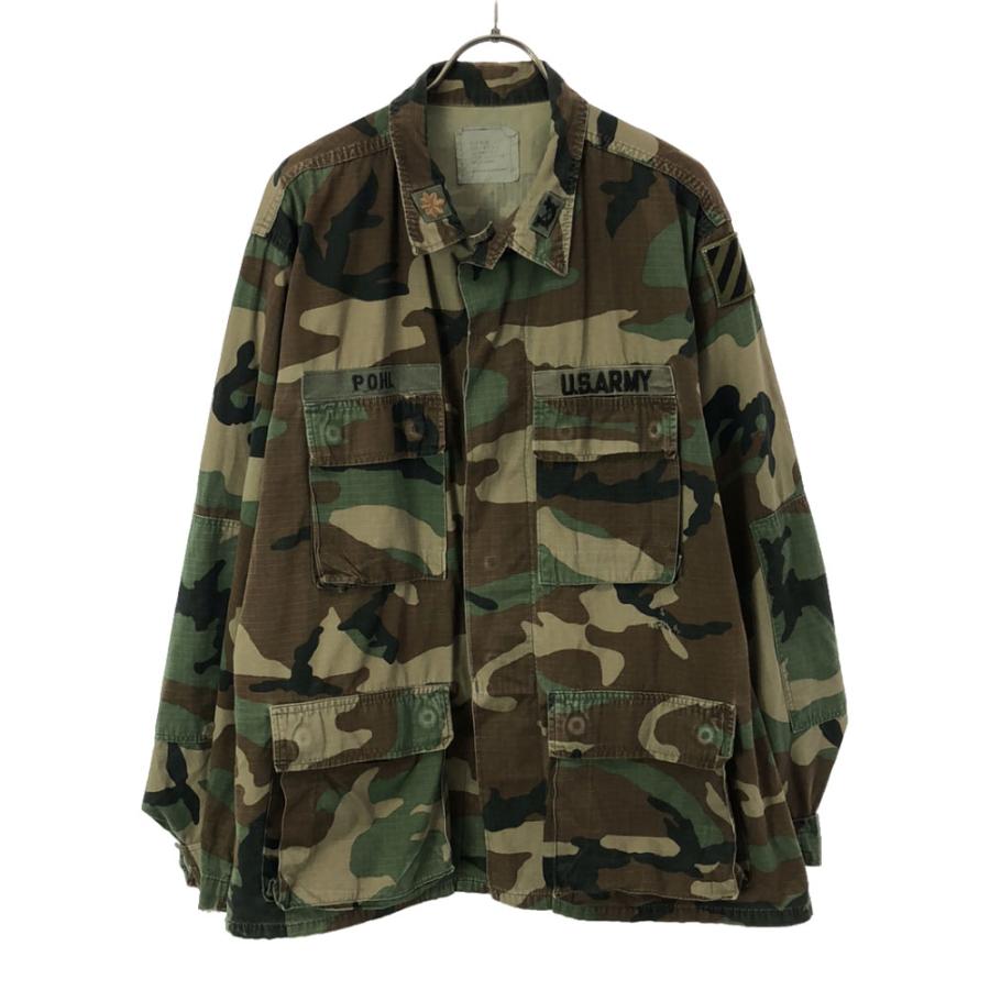 アメリカ軍 BDU ウッドランド ミリタリージャケット M カーキ系 US ARMY メンズ 古着 中古 : CARMAK-2nd - 通販 - Yahoo!ショッピング