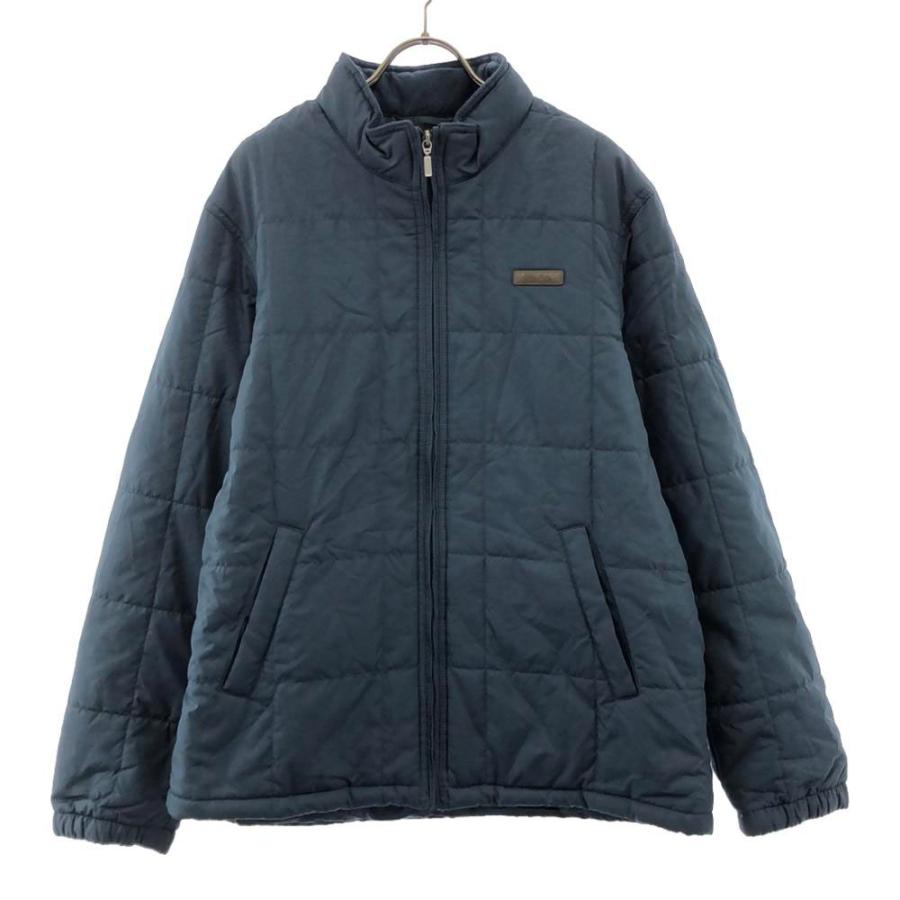 ファーストダウン 中綿ジャケット L ネイビー FIRSTDOWN 裏フリース メンズ 古着 中古 : grm-13377 : CARMAK-2nd - 通販 - Yahoo!ショッピング