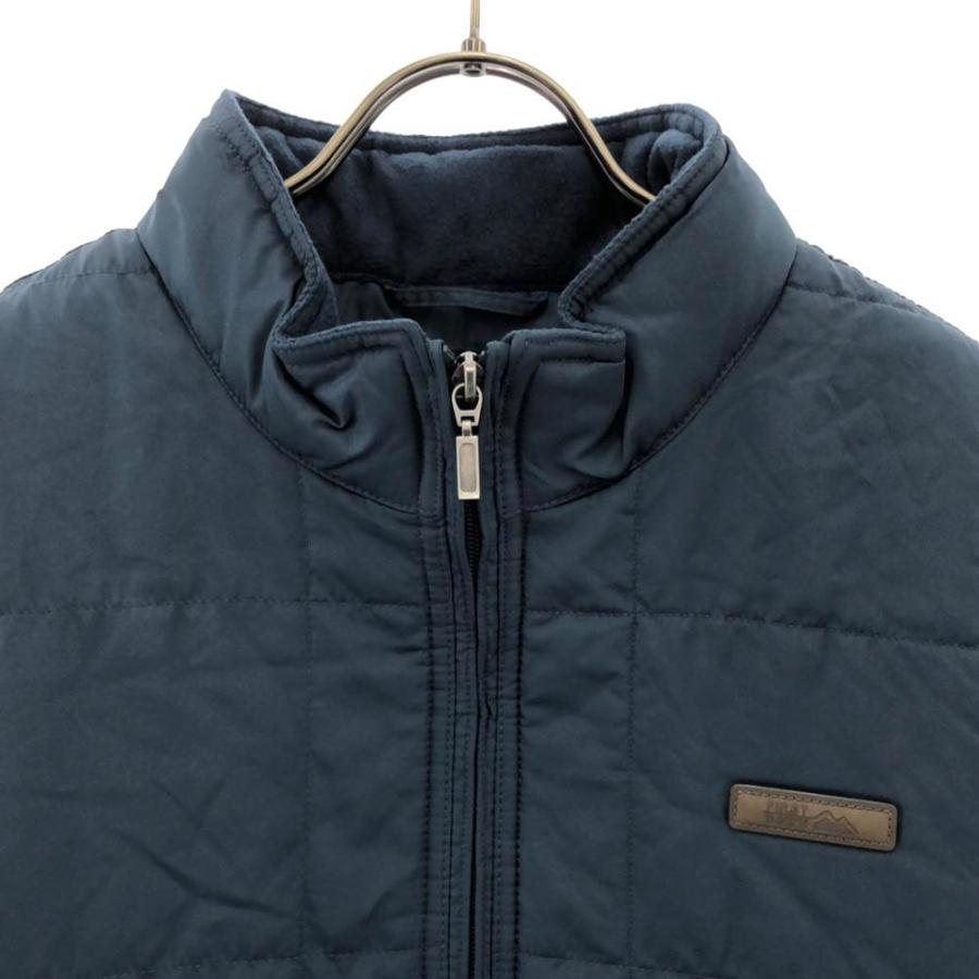 ファーストダウン 中綿ジャケット L ネイビー FIRSTDOWN 裏フリース メンズ 古着 中古 : grm-13377 : CARMAK-2nd - 通販 - Yahoo!ショッピング