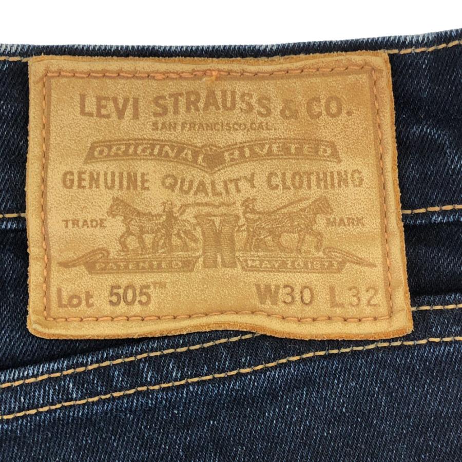 リーバイス 505 ストレッチ テーパードデニムパンツ w30 Levi's ジーンズ メンズ 古着 中古 : grm-14403 ...