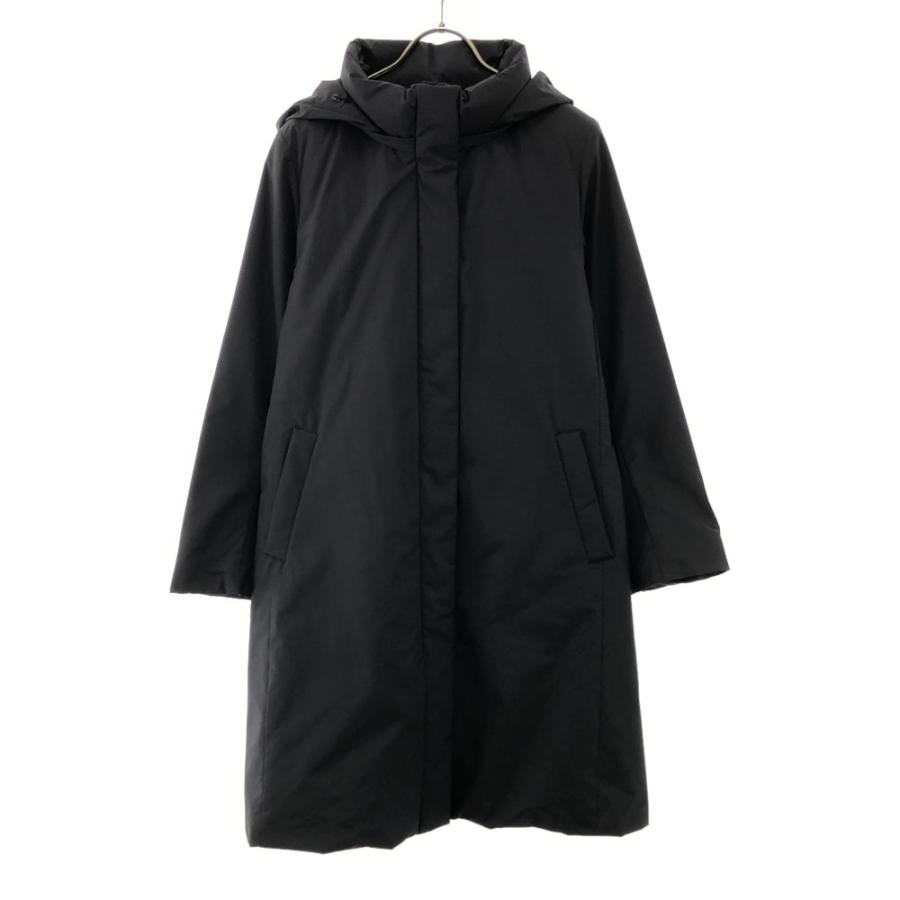 ユニクロ フード付き ロング ダウンコート M ブラック UNIQLO レディース 古着 中古 : CARMAK-2nd - 通販 - Yahoo!ショッピング