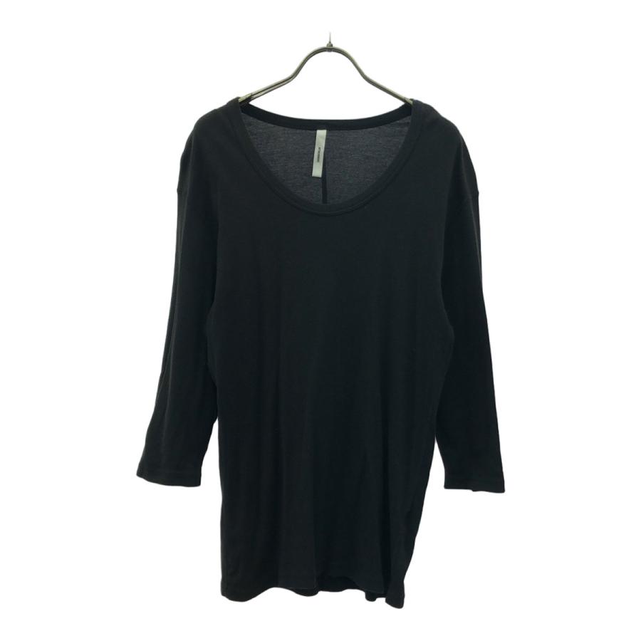 ATTACHMENT アタッチメント 日本製 7分袖 Uネック Tシャツ 2 ブラック ロンT カットソー メンズ 古着 中古 : CARMAK-2nd - 通販 - Yahoo!ショッピング