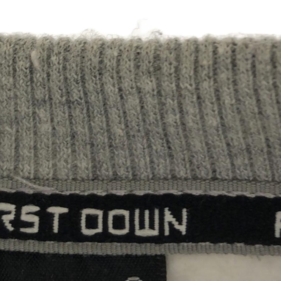 FIRST DOWN（ファーストダウン） 長袖 スウェット トレーナー M ライトグレー 裏起毛 メンズ 古着 中古 : CARMAK-2nd - 通販 - Yahoo!ショッピング