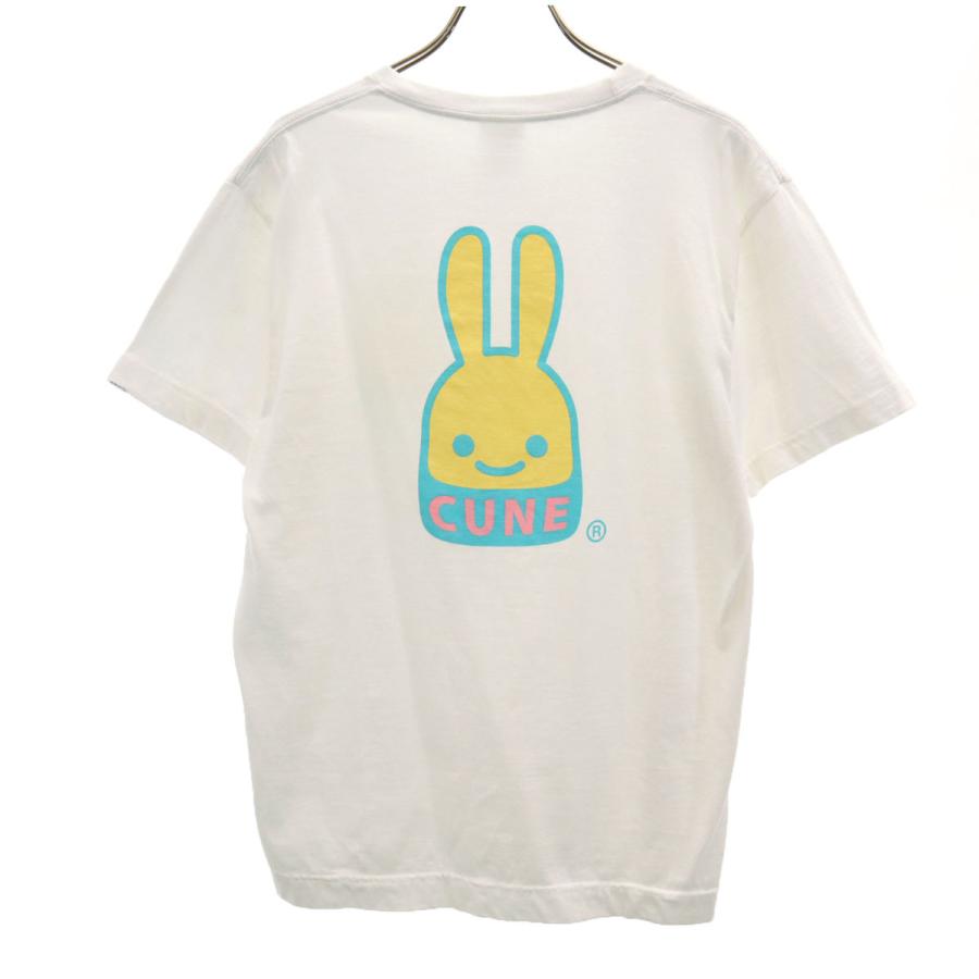 CUNE キューン バックプリント 半袖 Tシャツ M 白 メンズ 古着 中古 : CARMAK-2nd - 通販 - Yahoo!ショッピング