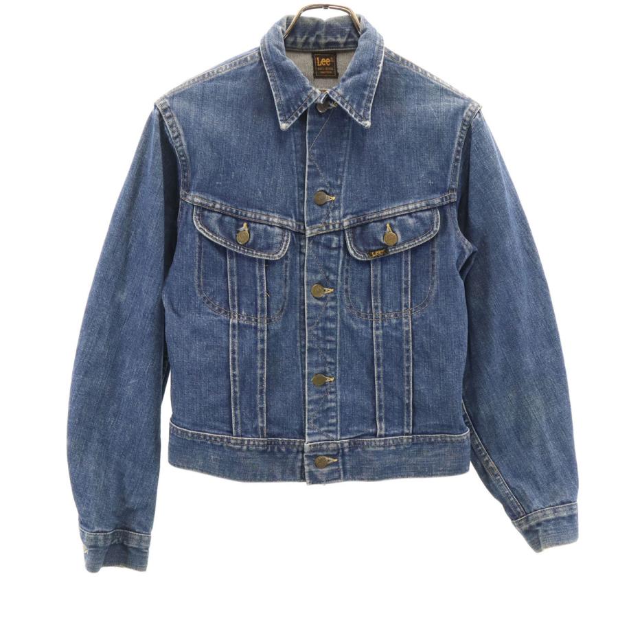リアン（CHAUMET） Lee リー 80s USA製 ヴィンテージ デニムジャケット ウォッシュブルー ジージャン トラッカー レディース 古着 中古 : CARMAK-2nd - 通販 ...