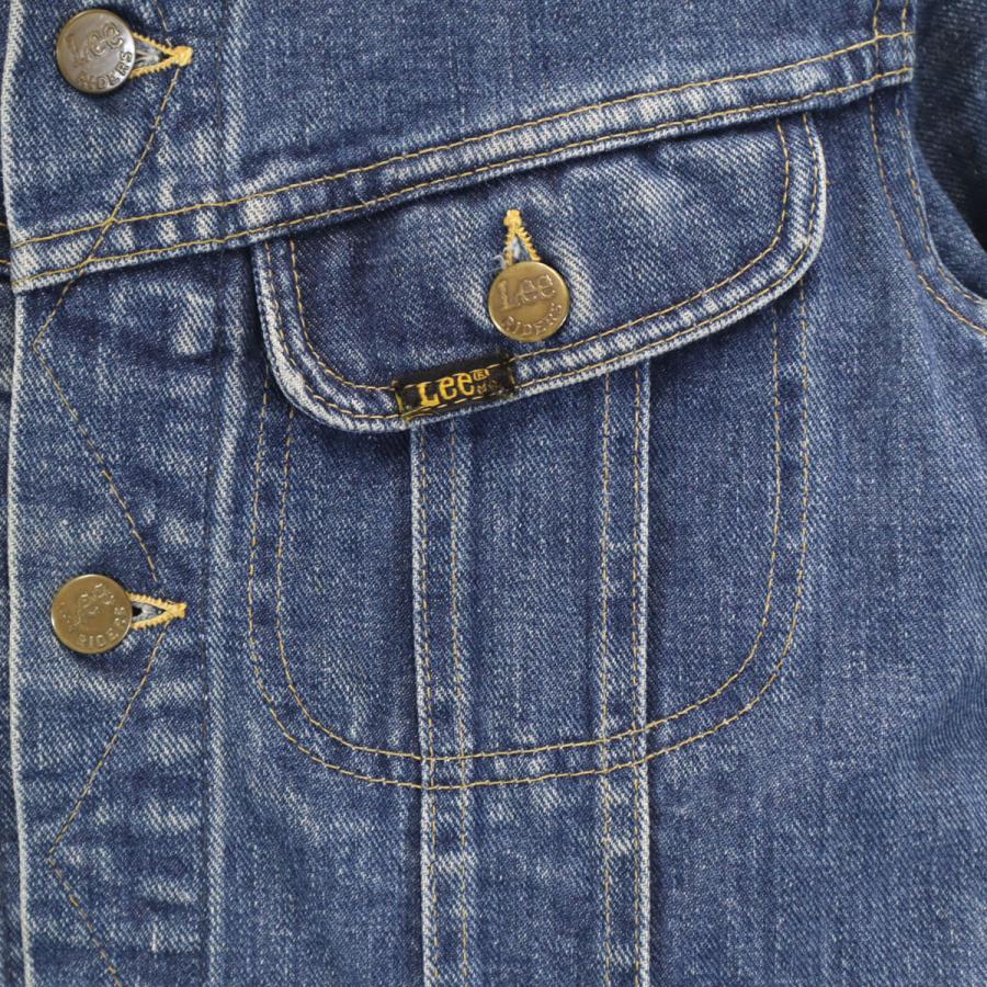 リアン（CHAUMET） Lee リー 80s USA製 ヴィンテージ デニムジャケット ウォッシュブルー ジージャン トラッカー レディース 古着 中古 : CARMAK-2nd - 通販 ...