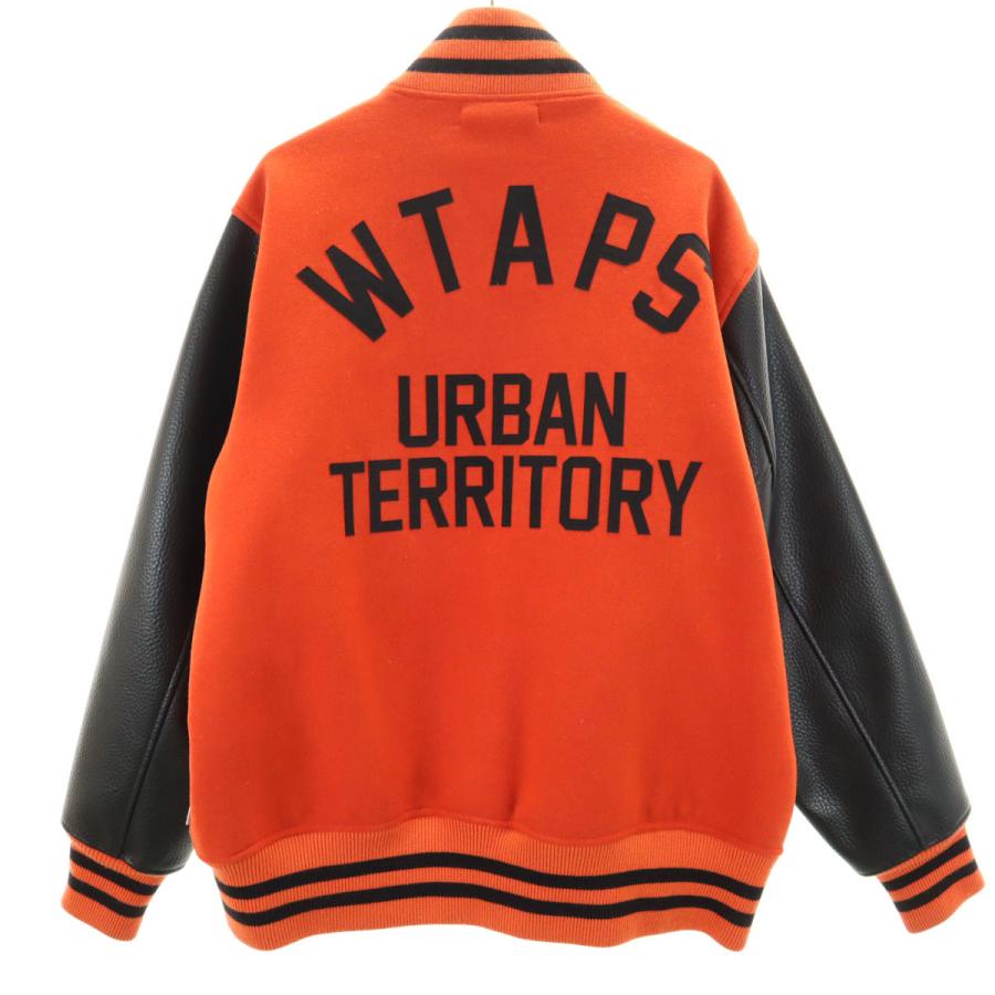 WTAPS ダブルタップス 18AW バックロゴ メルトン スタジャン 2 オレンジ 中綿 182BRDT-JKM04 メンズ 古着 中古 : CARMAK-2nd - 通販 - Yahoo ...