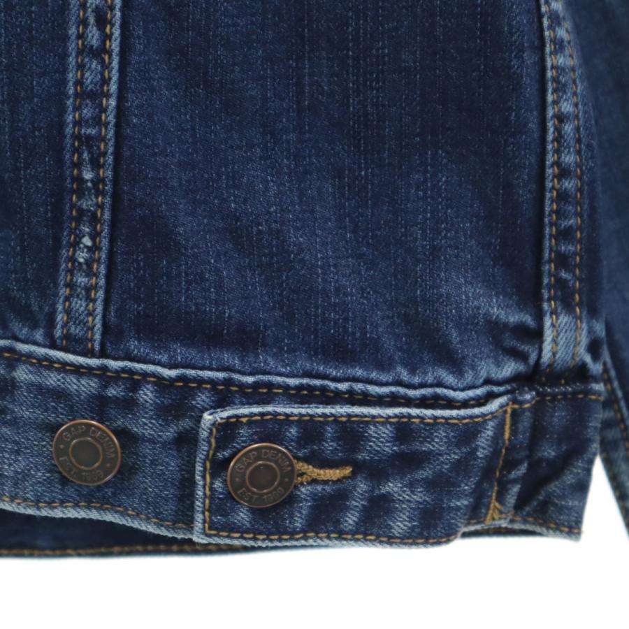 GAP ギャップ デニムジャケット XXS インディゴブルー ジージャン トラッカー レディース 古着 中古 : CARMAK-2nd - 通販 - Yahoo!ショッピング