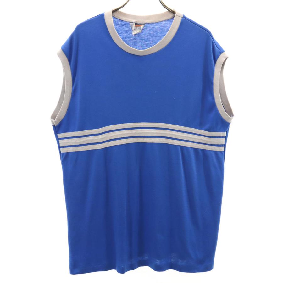 McGREGOR McGregor マクレガー 80s 90s USA製 オールド ノースリーブ カットソー XL ブルー メンズ 古着 中古 : CARMAK-2nd - 通販 ...