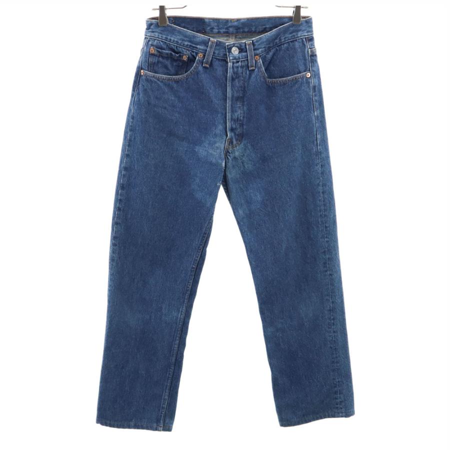 リーバイス 90s 501 USA製 オールド デニムパンツ W31 ブルー Levi's ジーンズ ボタンフライ メンズ 古着 中古 : lng-20790 : CARMAK-2nd ...
