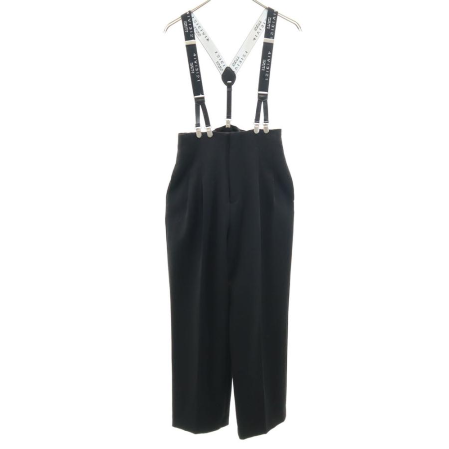 AMERI UNDRESSED アメリ サスペンダー付き ハイウエスト パンツ M ブラック メンズ 古着 中古 : CARMAK-2nd - 通販 - Yahoo!ショッピング