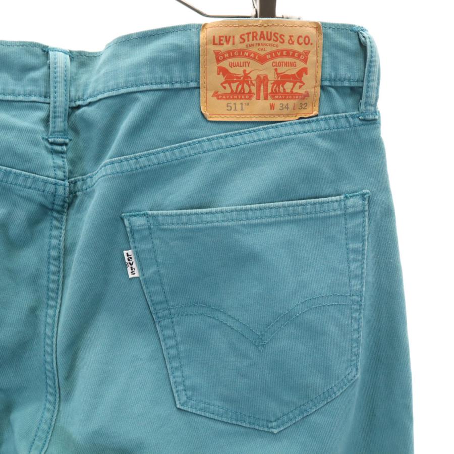 Levi's リーバイス 511 ストレートパンツ w34 グリーン系 メンズ 古着 中古 : CARMAK-2nd - 通販 - Yahoo!ショッピング