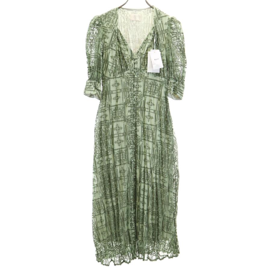 未使用 Ameri VINTAGE アメリヴィンテージ タグ付き 5分袖 総レース ロング ワンピース M ミントグリーン レディース 古着 中古 : CARMAK-2nd - 通販 ...