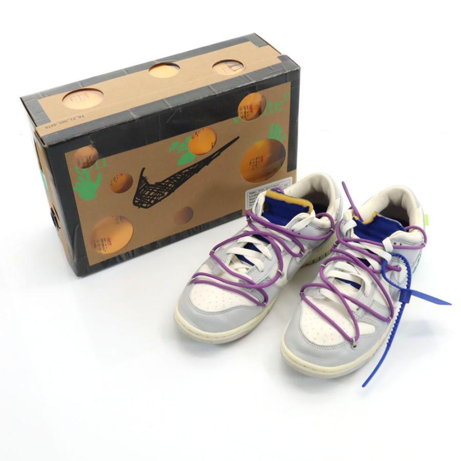 NIKE（ナイキ） オフホワイト コラボ ダンク ロー セイル スニーカー