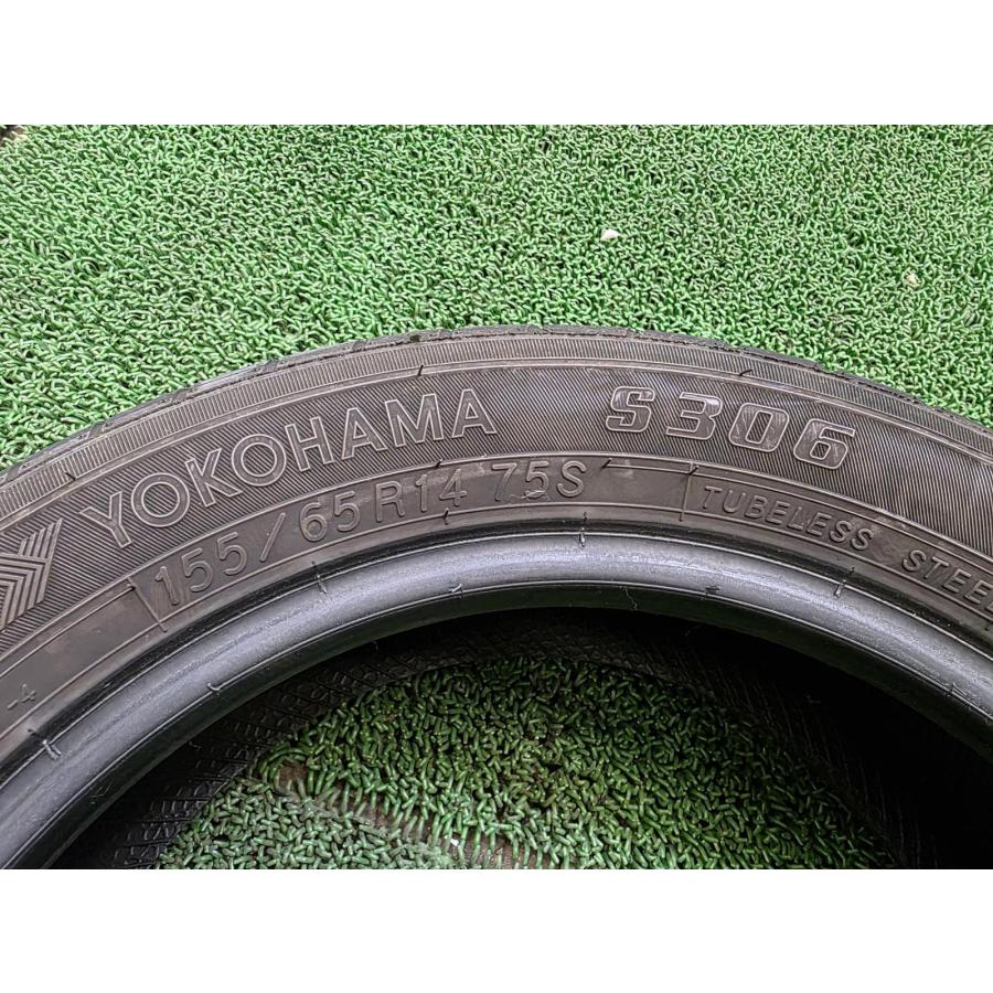 250605-タ3 送料無料 ヨコハマ S306 155/65R14 2023年製 1本 軽自動車タイヤ : 中古部品のカーマテ1号店 - 通販 - Yahoo!ショッピング