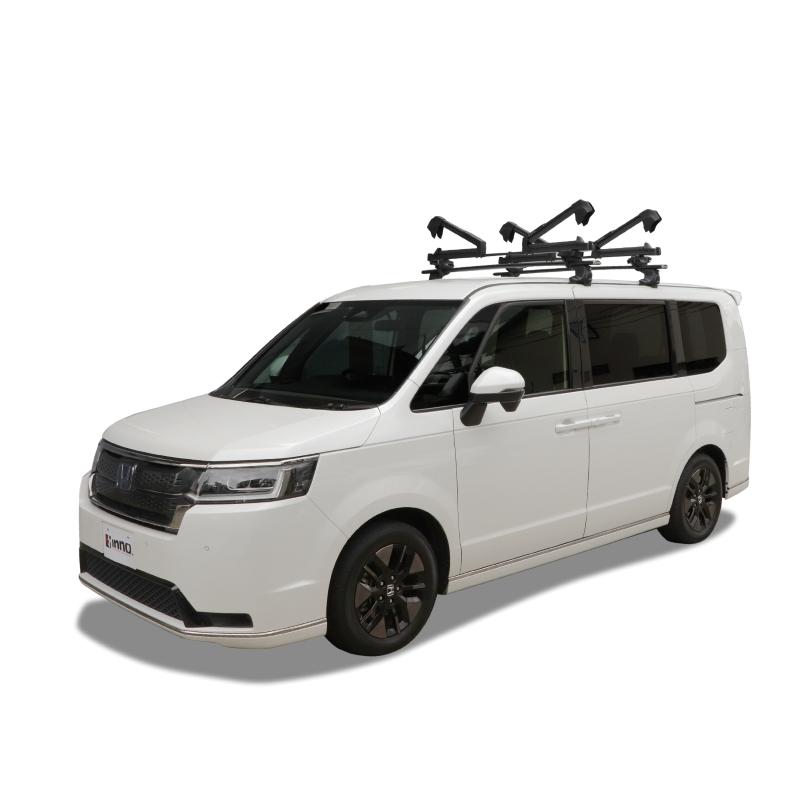 INNO ホンダ ステップワゴン R4.5〜 RP6系 RP7系 RP8系 ルーフキャリア 車種別 ベースキャリア スキー スノーボード キャリア INA951 セット inno ...