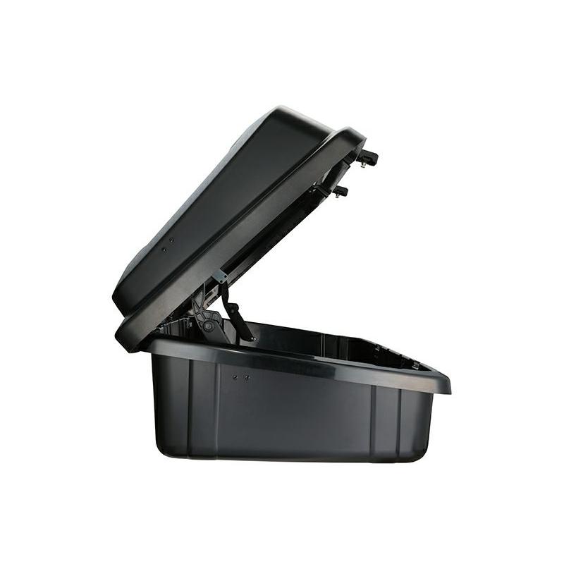 INNO 車 ルーフボックス BRL310MBK ギアボックス310 容量 310L 片開き 左右反転可 大容量 ルーフキャリア inno キャリア アタッチメント carmate (P04 ...