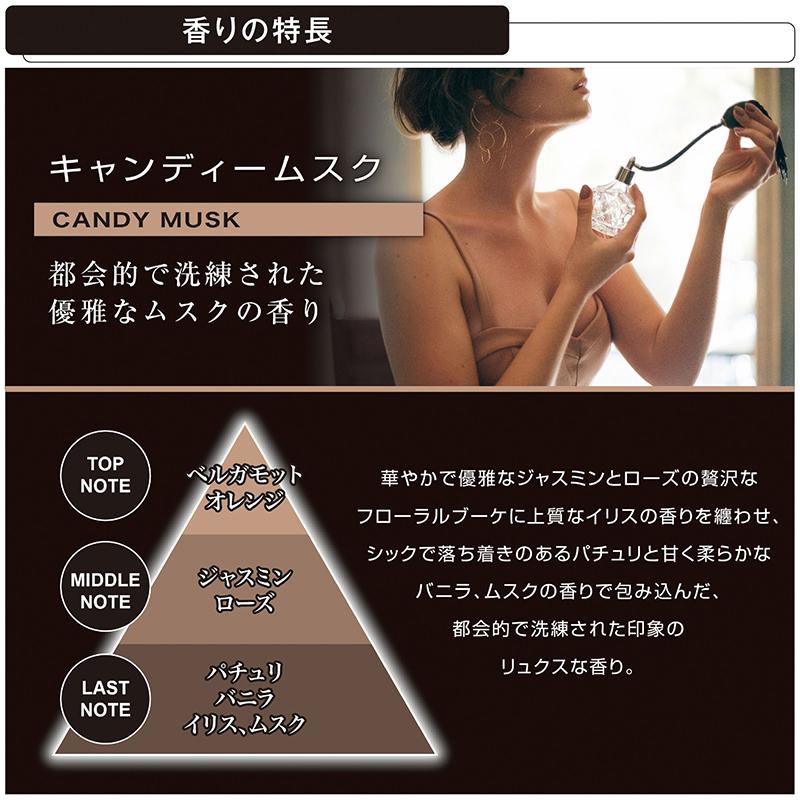 カーメイト（CARMATE） 車 芳香剤 キャンディ ムスク お得 液体芳香剤 詰め替え L2037 ブラング リキッド 160ml 大容量 1回分 替え芯 両面テープ 入り (P07 ...