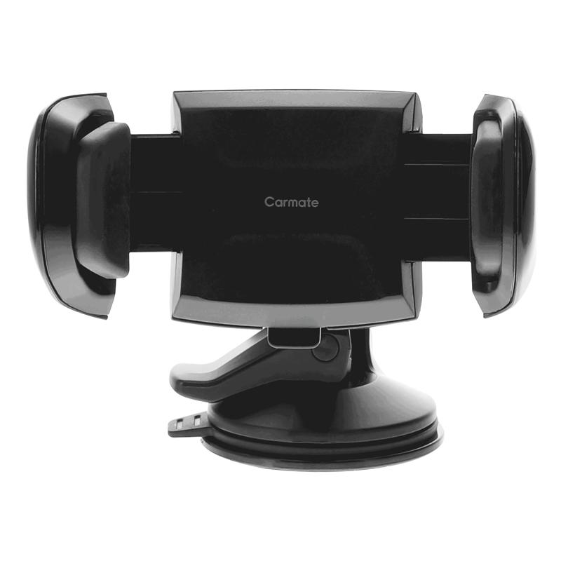 カーメイト（CARMATE） スマホスタンド 車 スマホホルダー カーメイトSA33 スマホルダー 吸盤SS ロングアーム クイック ブラック ...