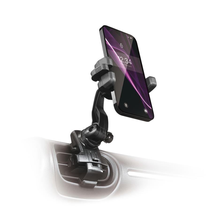 カーメイト（CARMATE） スマホホルダー 車 エアコン SA40 スマホルダー エアコン取付け ロングアーム クイックS ブラック 車載ホルダー 強力 スマホスタンド (R80)(P05 ...